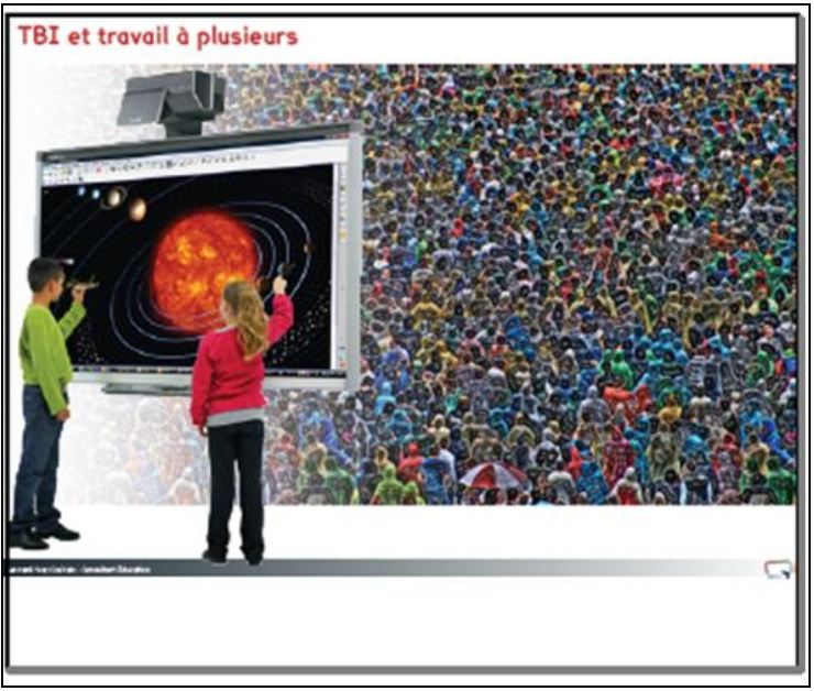 Le TBI, un outil interactif qui facilite le travail collaboratif