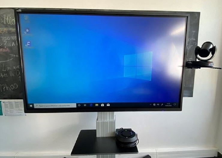 Cemea Ile-de-France s'équipe d'un écran interactif Easypitch Avance